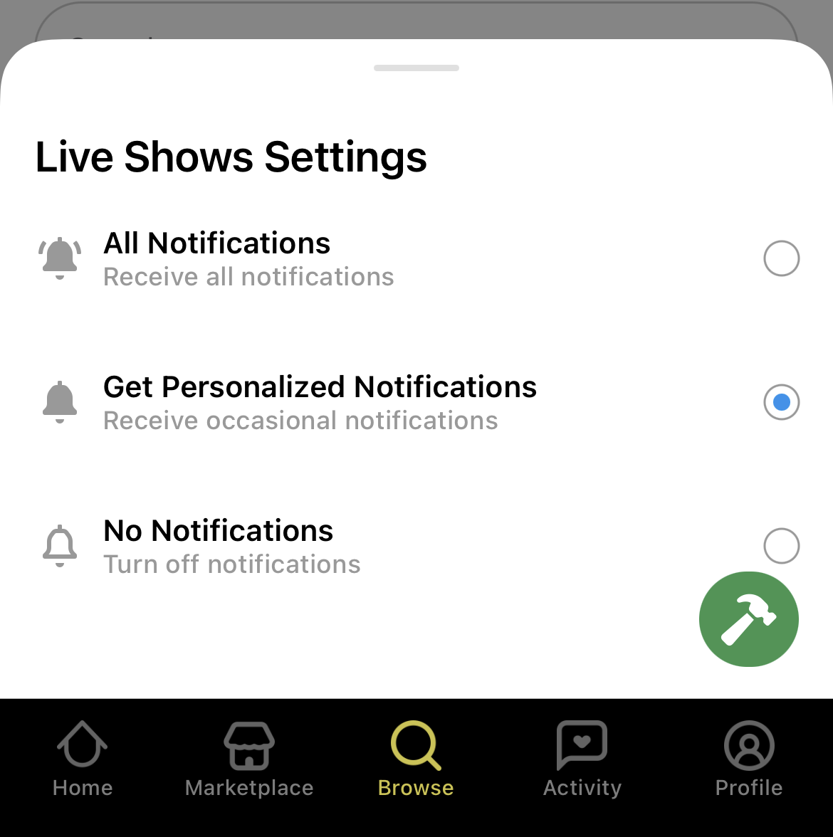 Setting up your Mobile App Notification Settings – Whatnot Help Center