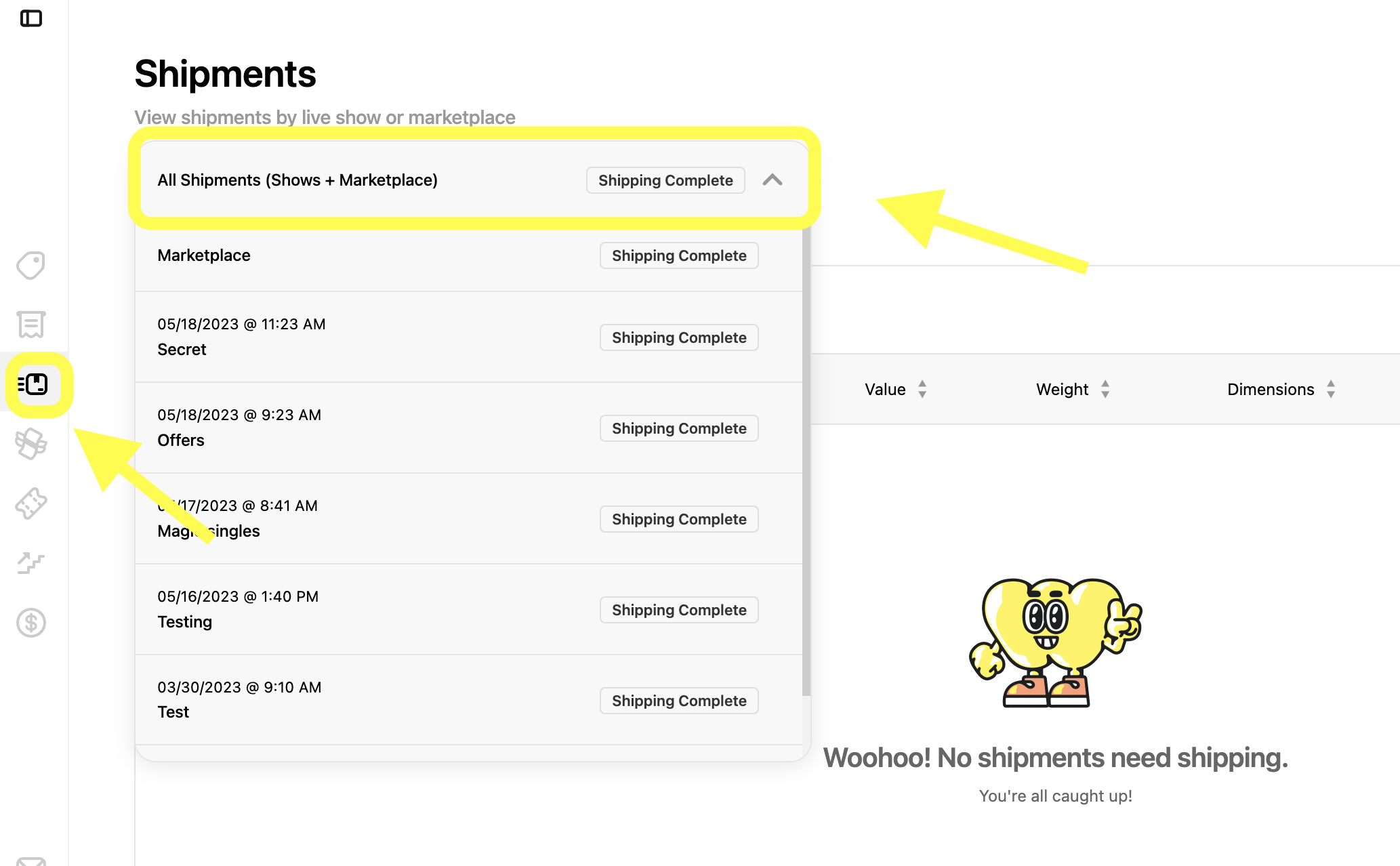 Shipping Items – Whatnot Help Center