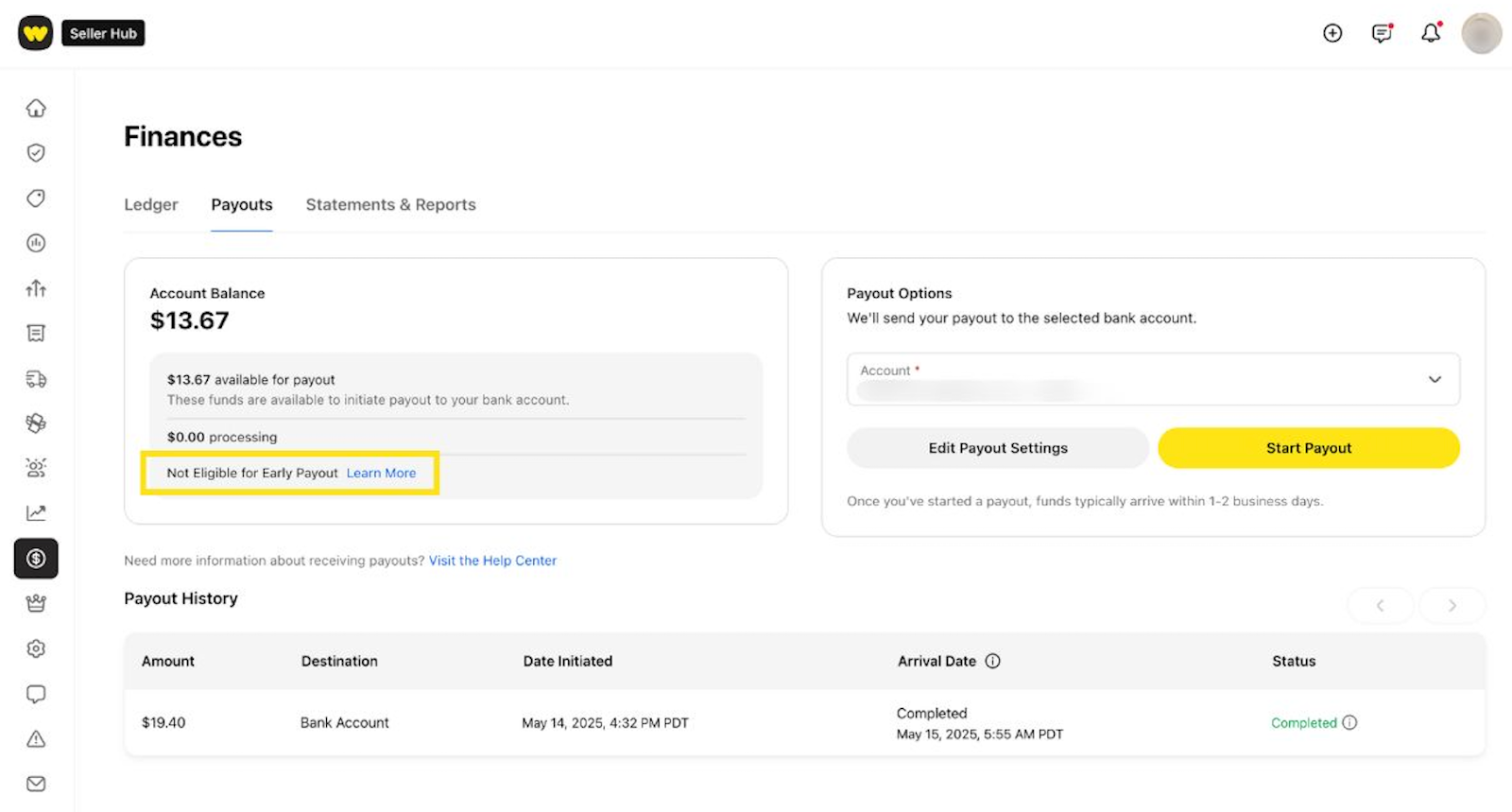 Early Payout Program – Whatnot Help Center